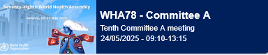 WHA Resolution – Imaging Commission